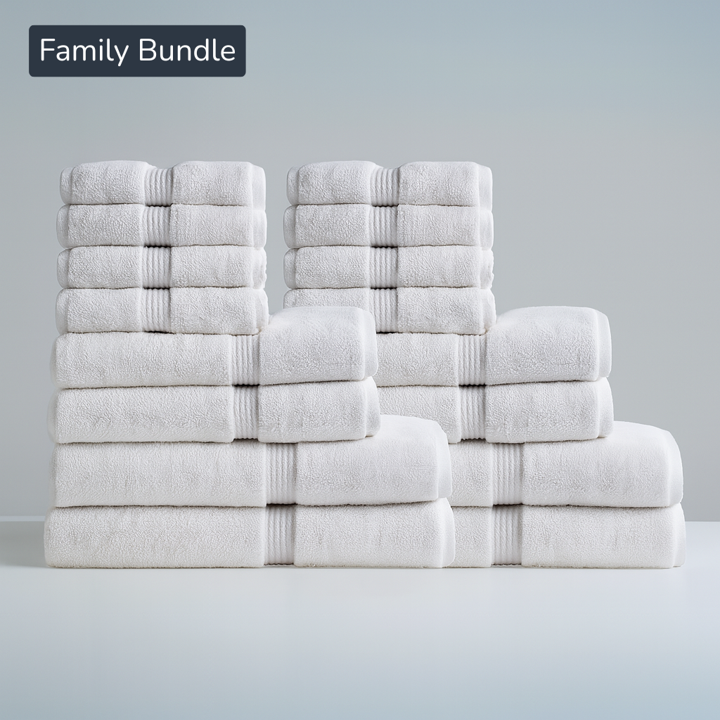Complete Luxury Family Bath Bundle (Family of 4) | Softnss